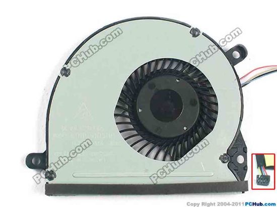 DC5V , Bare fan KDB05105HB, -BE1S Delta Electronics KDB05105HB Cooling ...