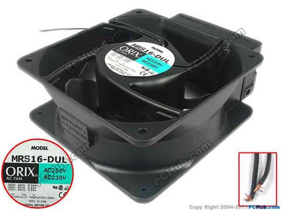 AC 230V 0.25A, 160x160x60mm MRS16-D, MRS16-DUL ORIX MRS16-D Server ...