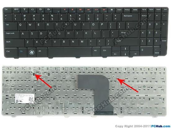 US. For Inspiron 15R, 5010, M5010, N5010 "New" Dell Inspiron 15R (N5010) Keyboard. PcHub.com ...