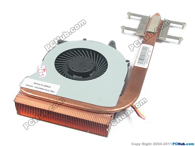 Heatsink with Fan (For use with UMA Graphic) FRU P/N: 04W2193 Lenovo ...